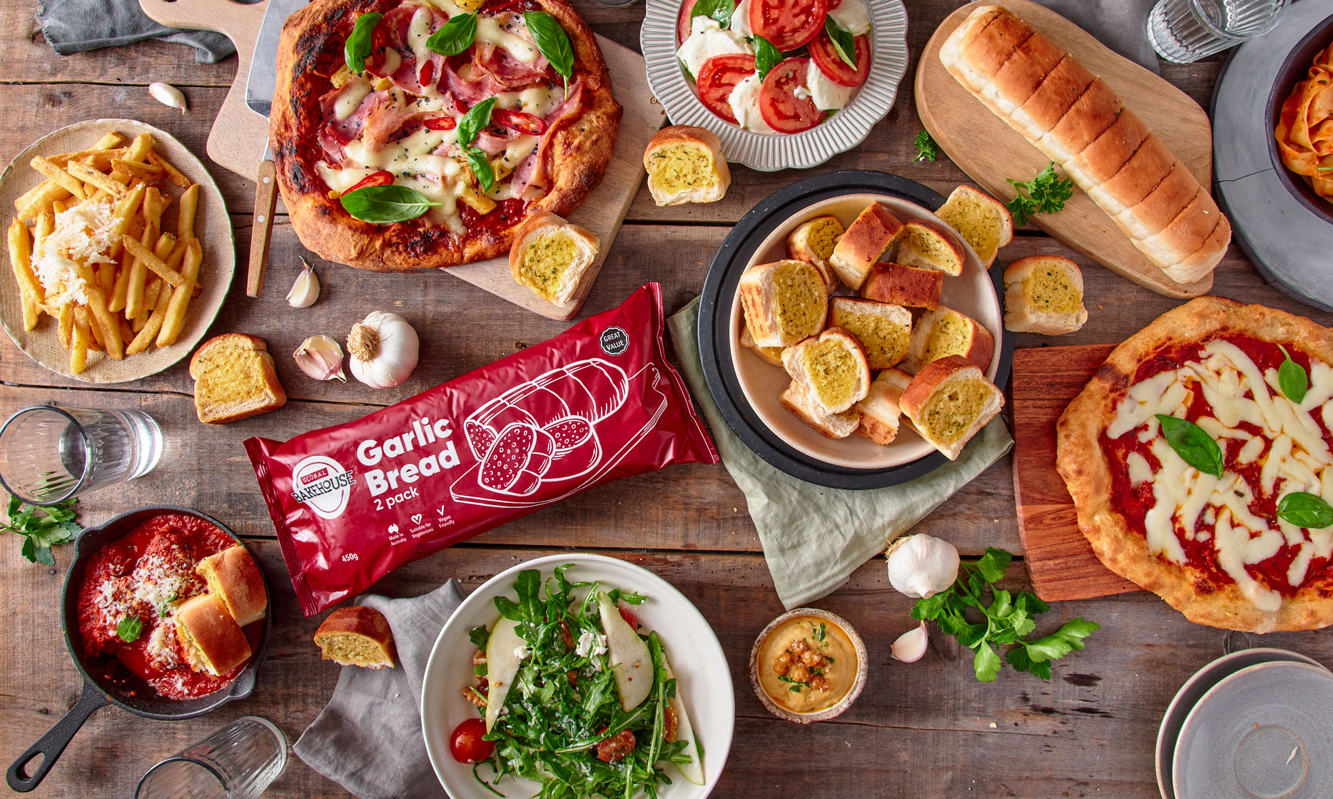 Global Bakehouse – Garlic Bread Value Pack